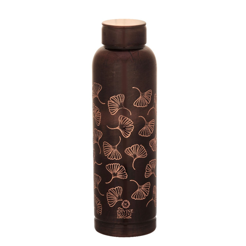 Divine Copper Oreo Mushroom Pure Copper Water Bottle – Veeha's Kitchen